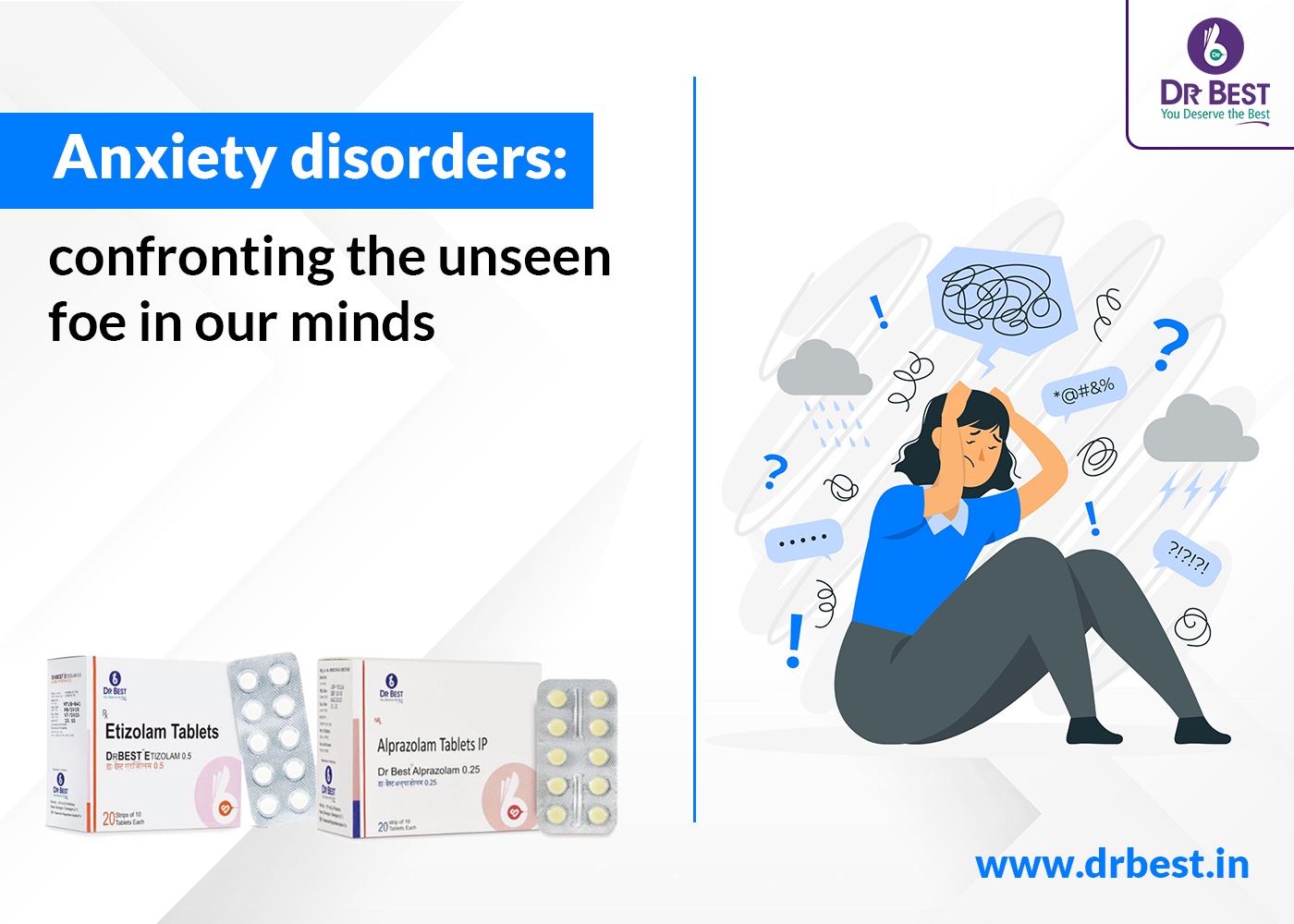 Anxiety disorders: confronting the unseen foe in our minds